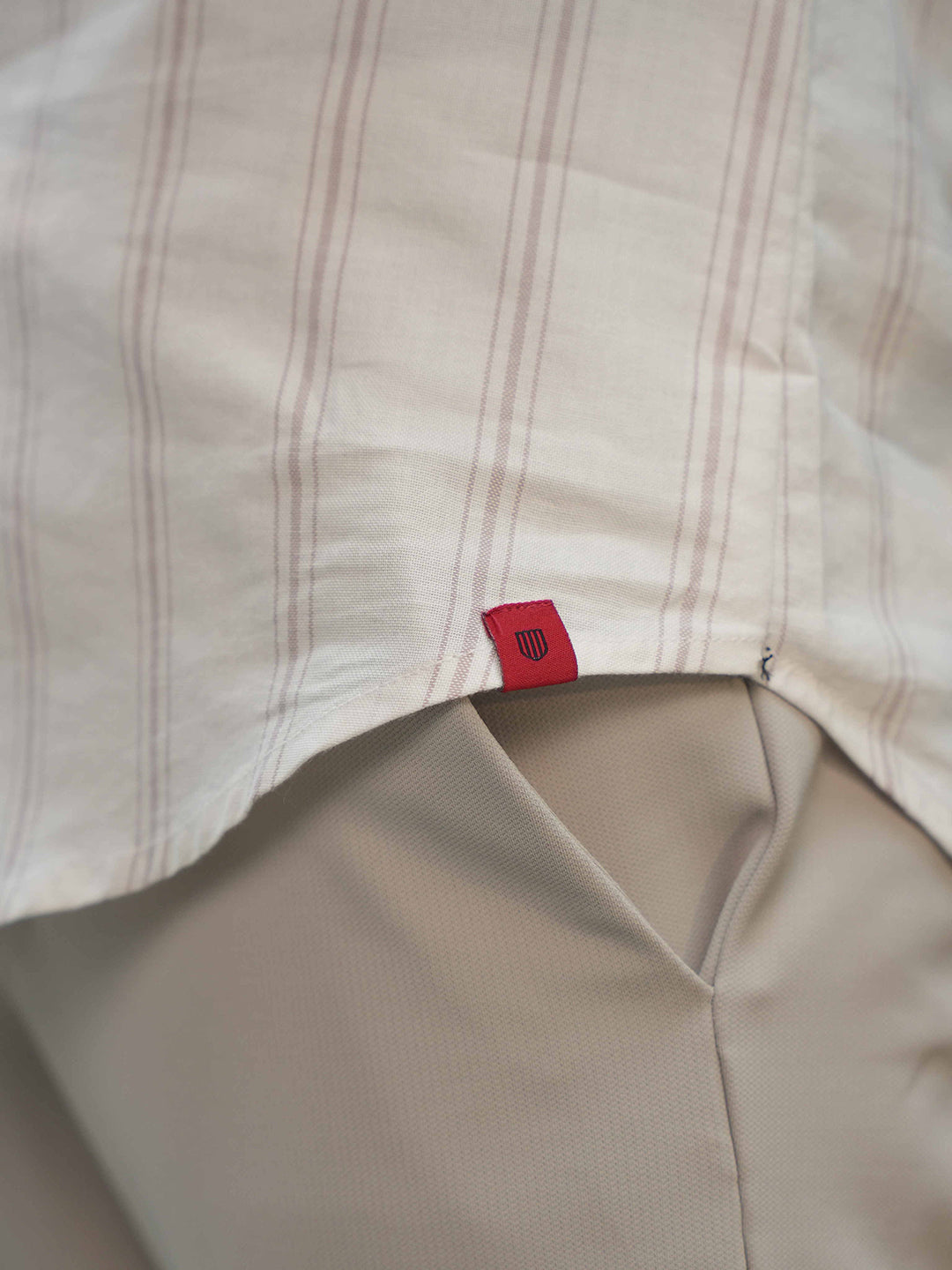 Brown Horizontal Stripes Casual Shirt – ottostore.com